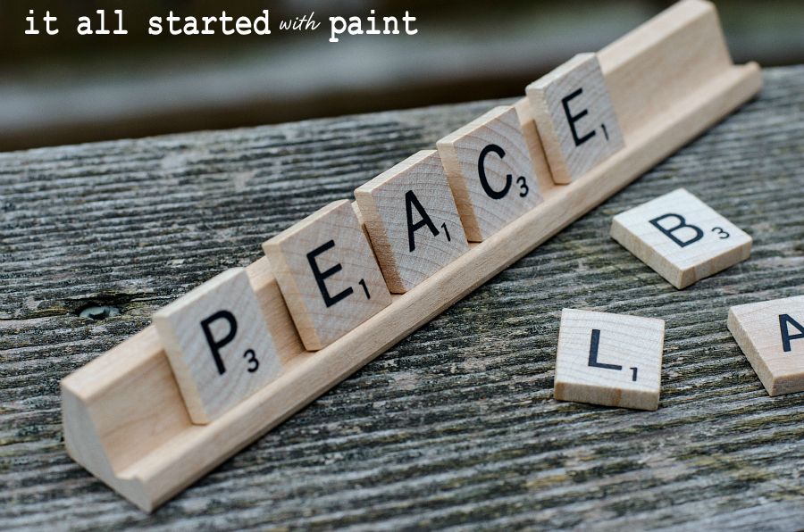 finding peace … with diet Coke - It All Started With Paint