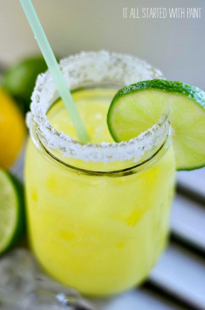 Mason Jar Mixed Drink Mixers - It All Started With Paint