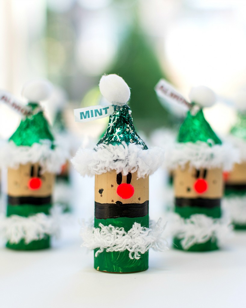 Christmas Crafts with Kids & Kisses - It All Started With Paint