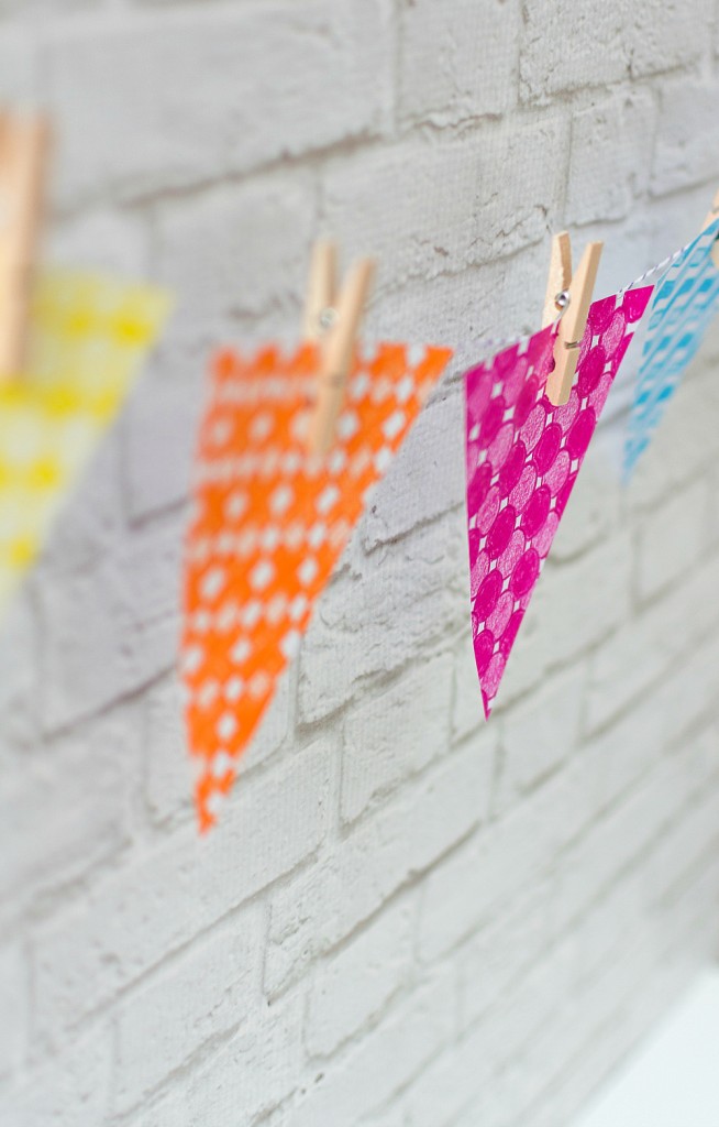 Paper Banner DIY - It All Started With Paint