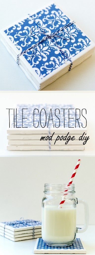 DIY Tile Coasters - It All Started With Paint