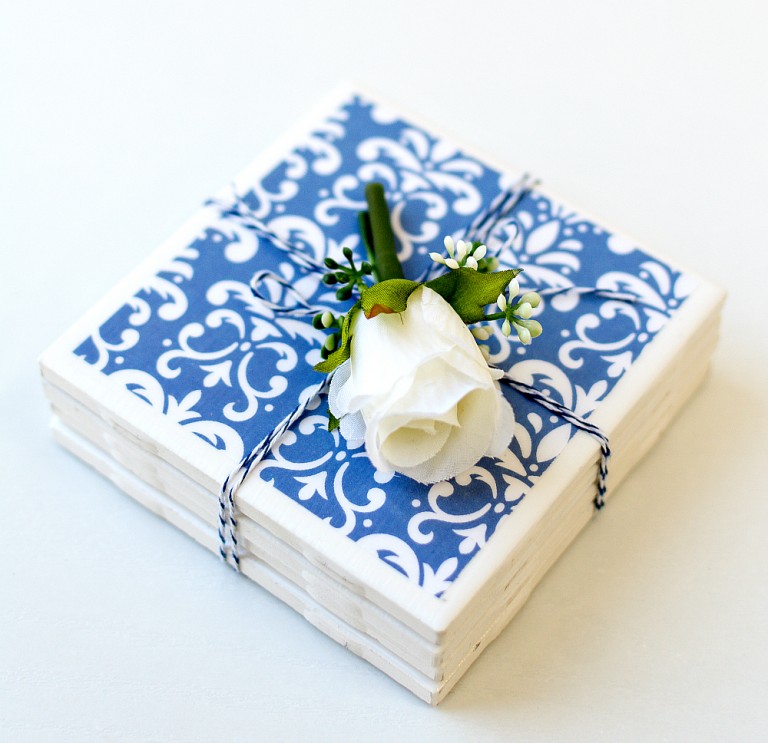 DIY Tile Coasters - It All Started With Paint