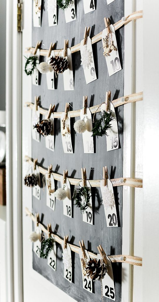 Merry Christmas Countdown Calendar - It All Started With Paint