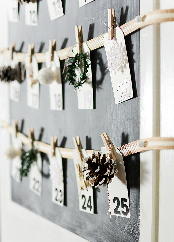 Merry Christmas Countdown Calendar - It All Started With Paint