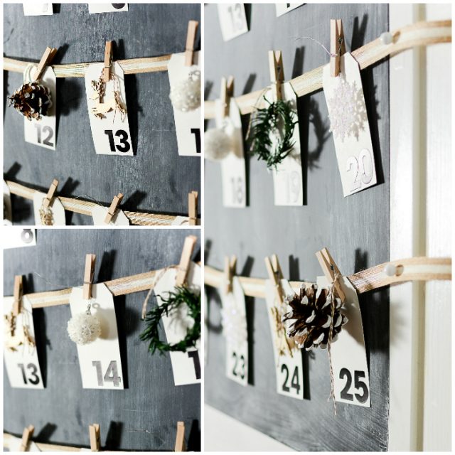 Merry Christmas Countdown Calendar - It All Started With Paint