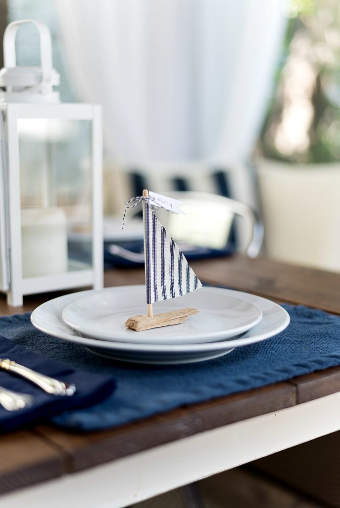 Nautical Table Setting - It All Started With Paint
