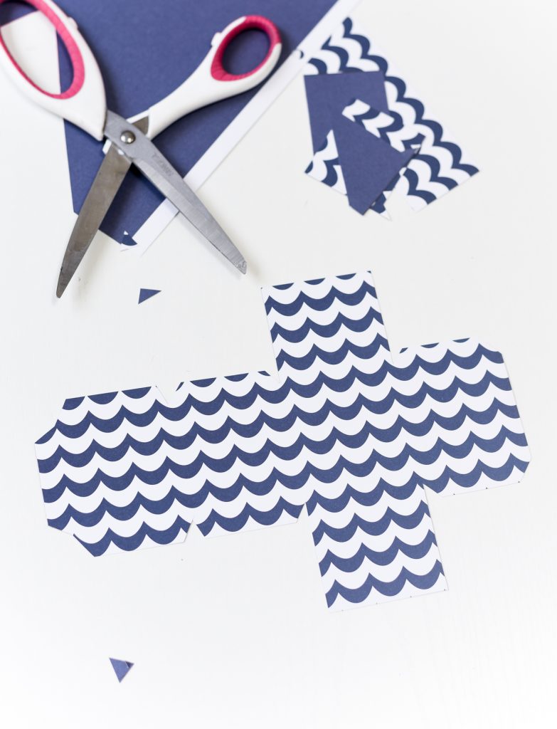 Summer Nautical Navy And White Party Ideas with Paper - It All Started ...