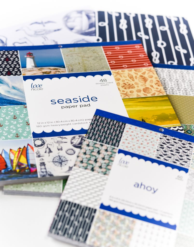 Summer Nautical Navy And White Party Ideas with Paper - It All Started ...