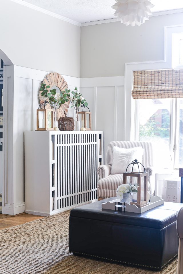 Pink & Gray Spring Living Room - It All Started With Paint