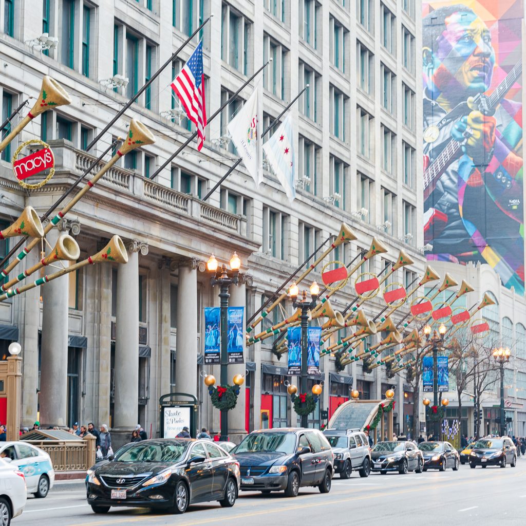 Christmas in Chicago’s Loop - It All Started With Paint