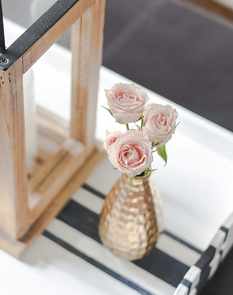Pink & Gray Spring Living Room - It All Started With Paint