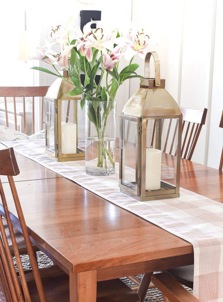 Two-Sided Table Runner DIY - It All Started With Paint