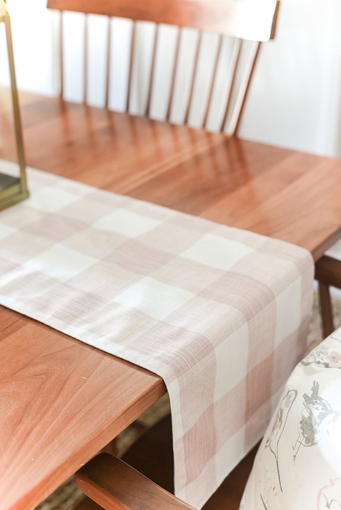 Two-Sided Table Runner DIY - It All Started With Paint