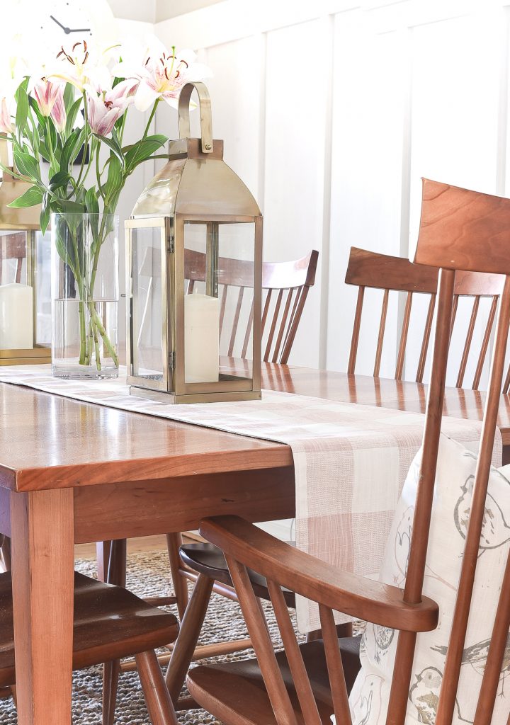 Two-Sided Table Runner DIY - It All Started With Paint