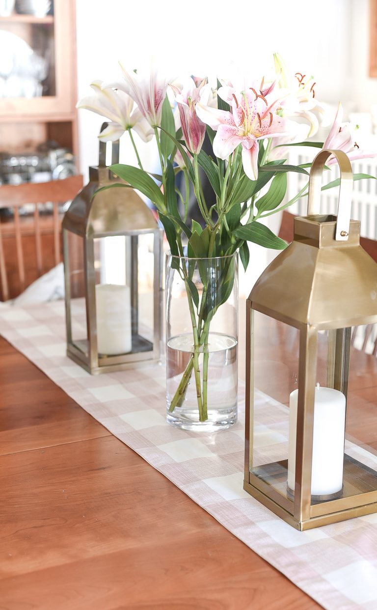 Two-Sided Table Runner DIY - It All Started With Paint