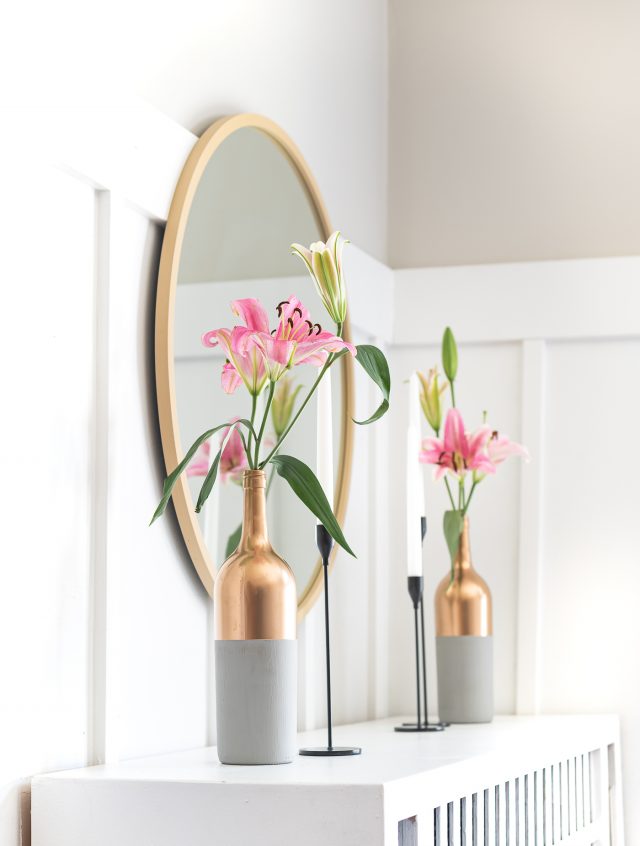 Spring Home Tour in Gray, White, Pink - It All Started With Paint