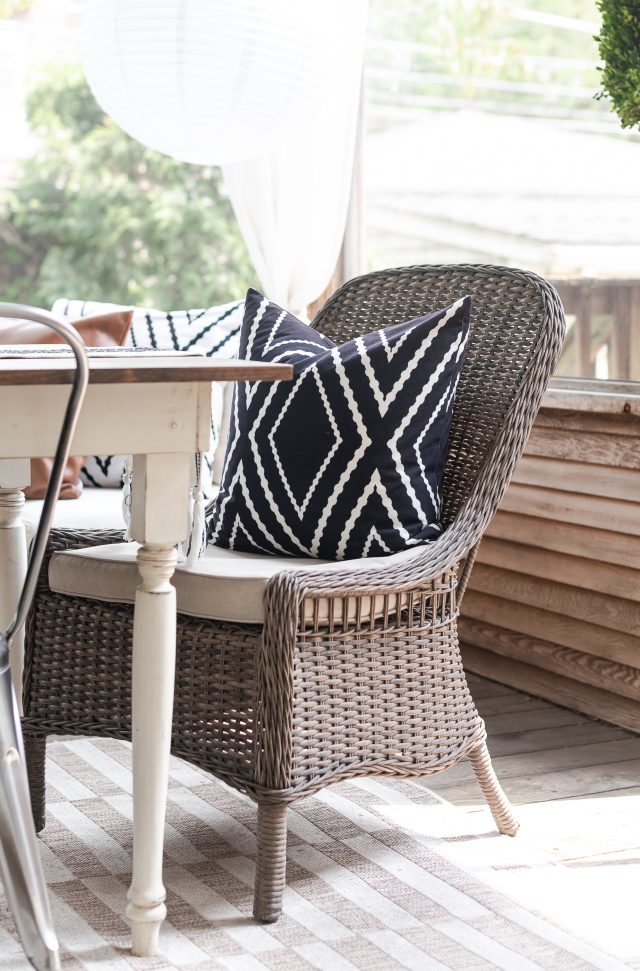 Boho Screen Porch for Summer - It All Started With Paint
