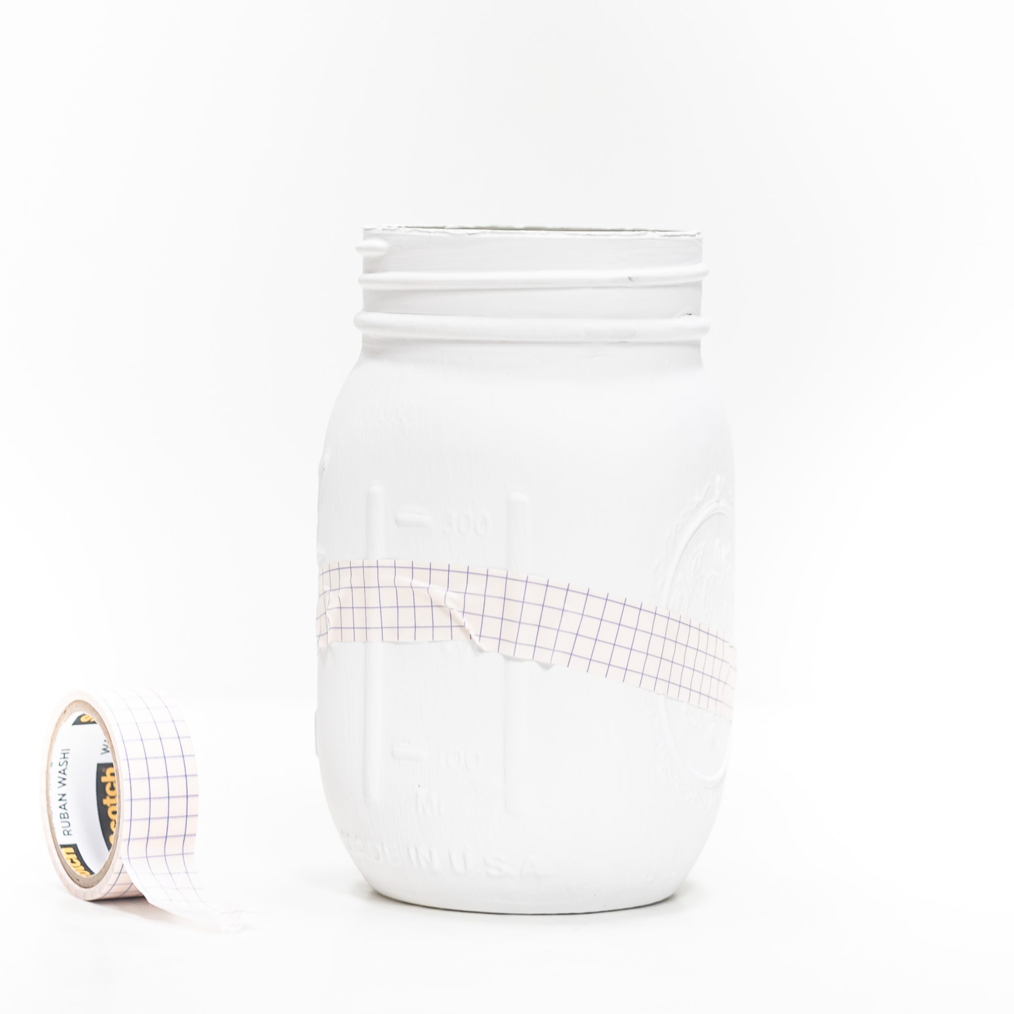 Easy Boho Mason Jar Vase DIY - It All Started With Paint