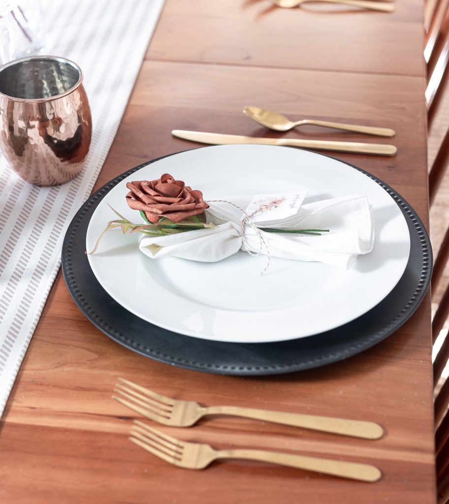 Thanksgiving Table Setting and Free Printable - It All Started With Paint