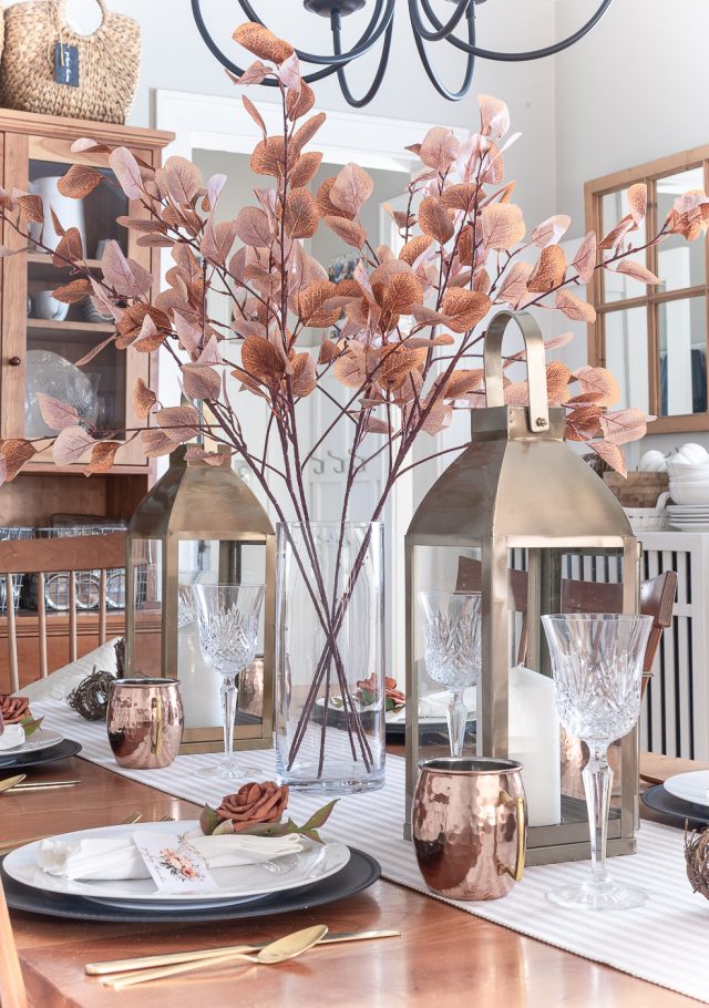 Thanksgiving Table Setting and Free Printable - It All Started With Paint