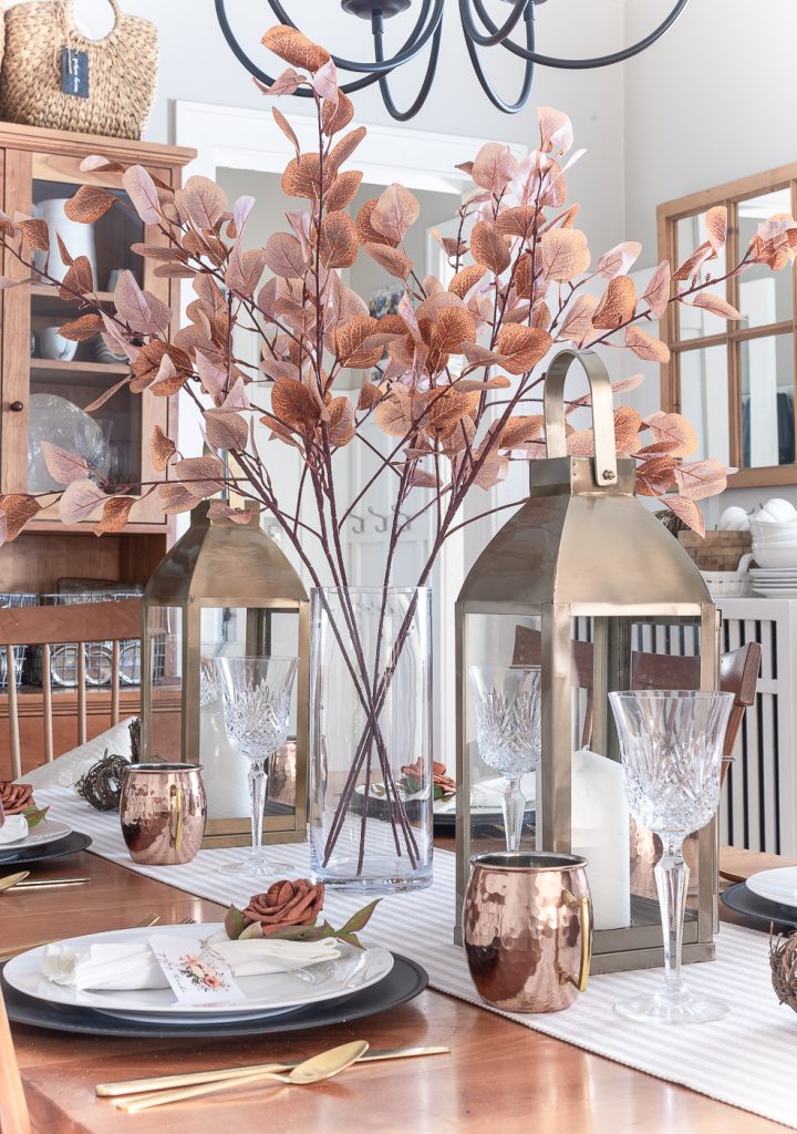 Thanksgiving Table Setting and Free Printable - It All Started With Paint