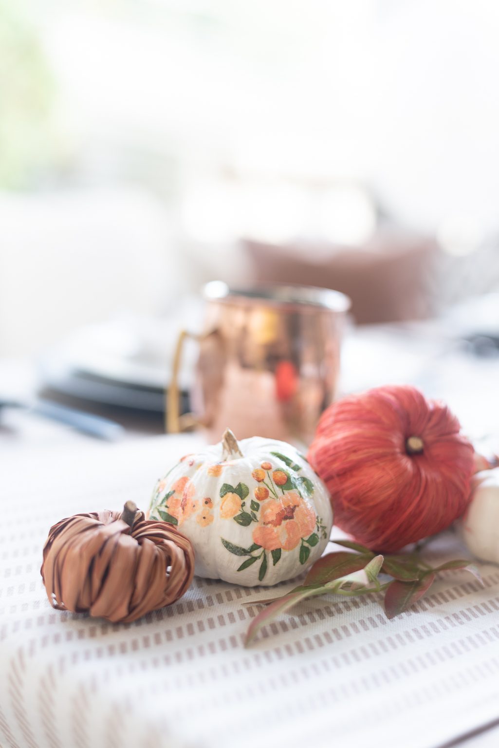 Decoupage Pumpkin Craft - It All Started With Paint