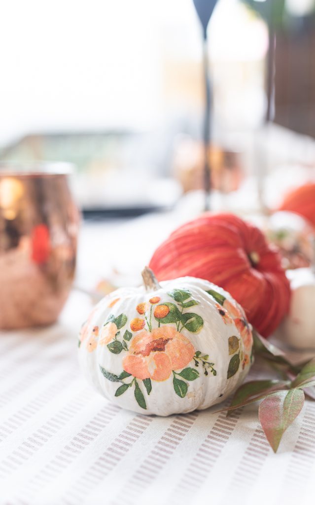 Thanksgiving Table Setting Idea in Orange, Rust, Neutrals - It All ...