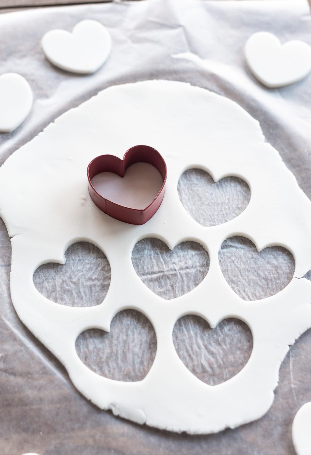 Conversation Heart Clay Gift Tags - It All Started With Paint