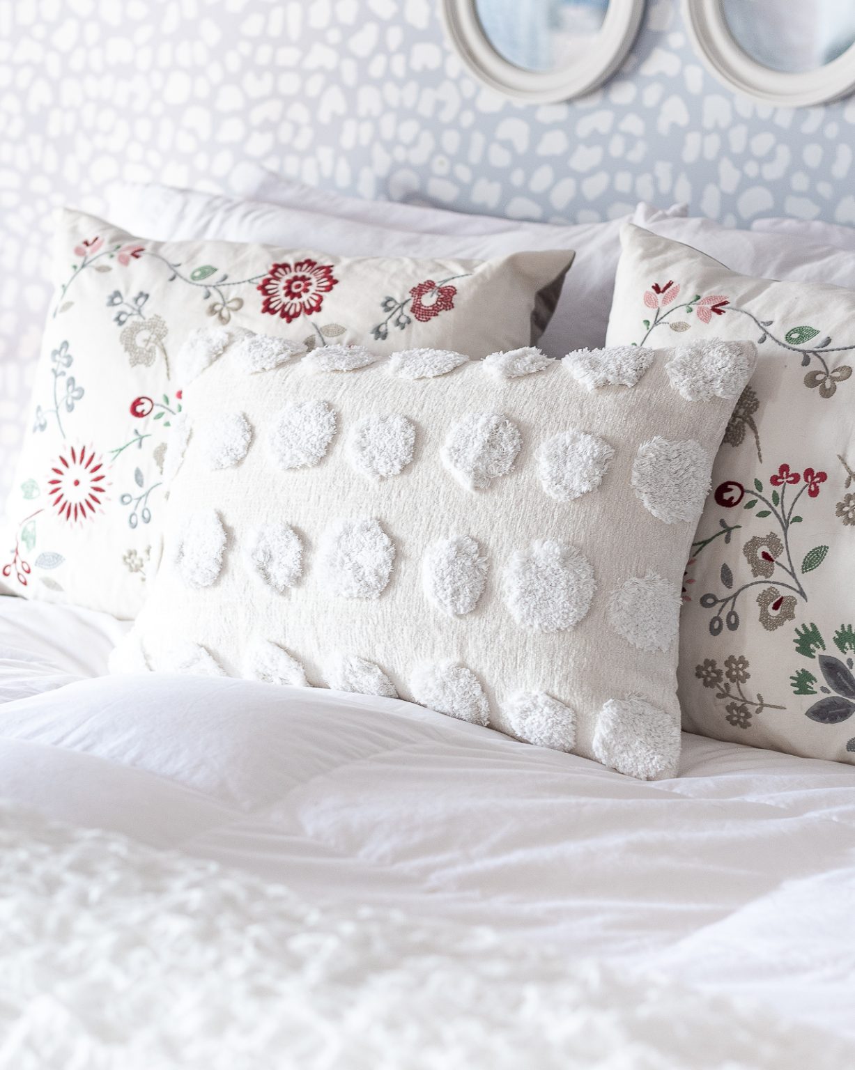 Polka Dot Pillow Talk & Affordable Amazon Pillow Covers - It All ...