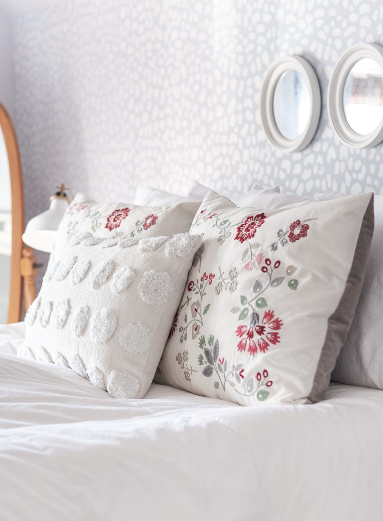 Polka Dot Pillow Talk & Affordable Amazon Pillow Covers - It All ...