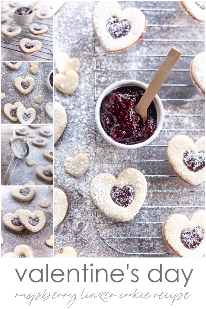 Raspberry Linzer Cookie Recipe for Valentine’s - It All Started With Paint