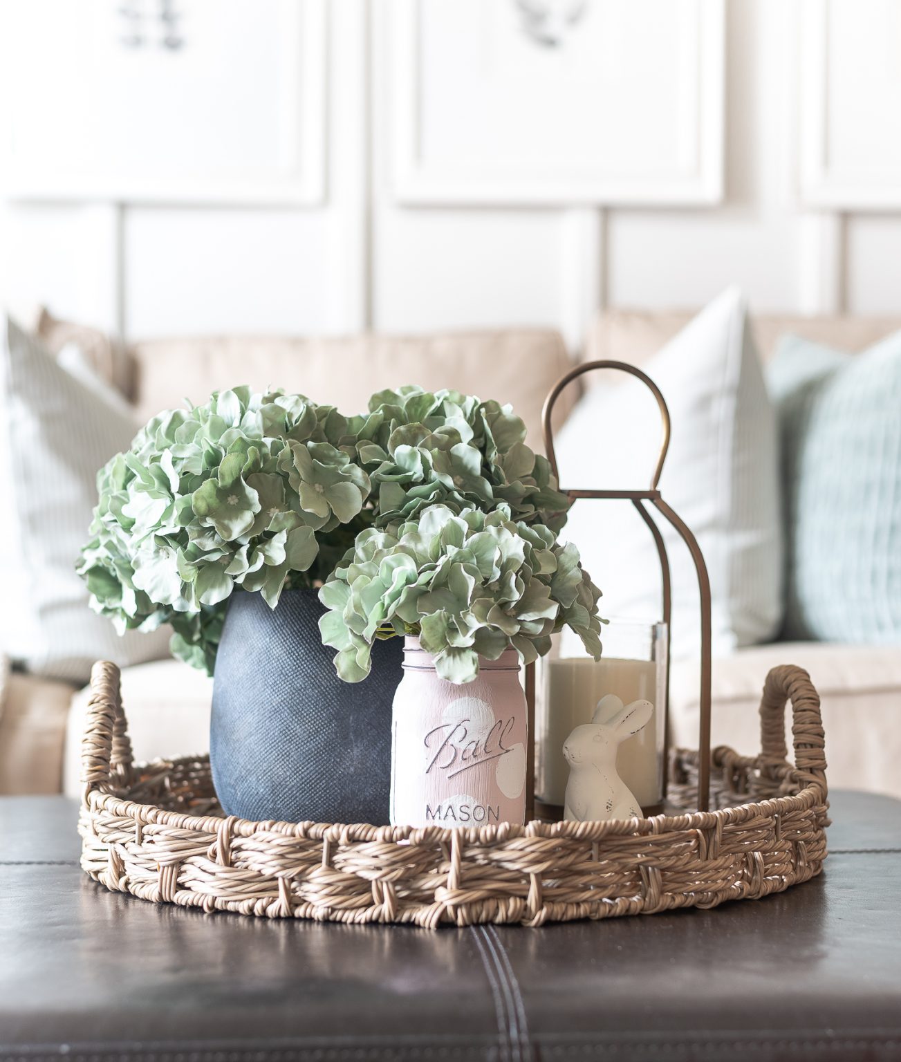 Green and Blush Spring Decorating Ideas for Spring - It All Started ...