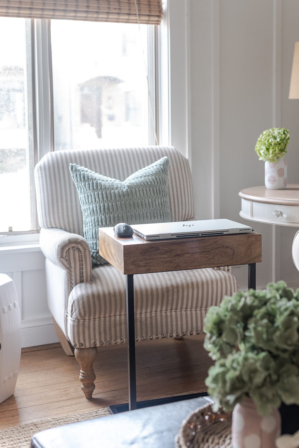 Green and Blush Spring Decorating Ideas for Spring - It All Started ...