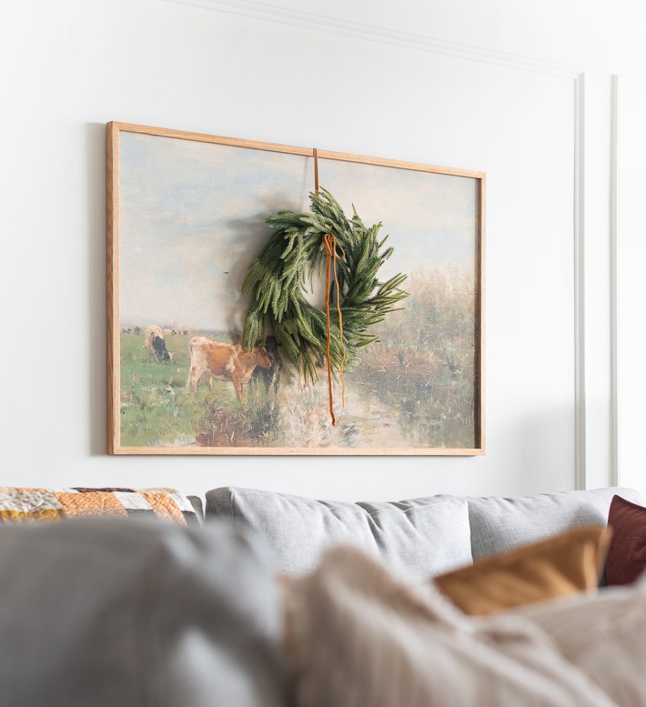 Christmas in the Chicago Condo Living Room - It All Started With Paint